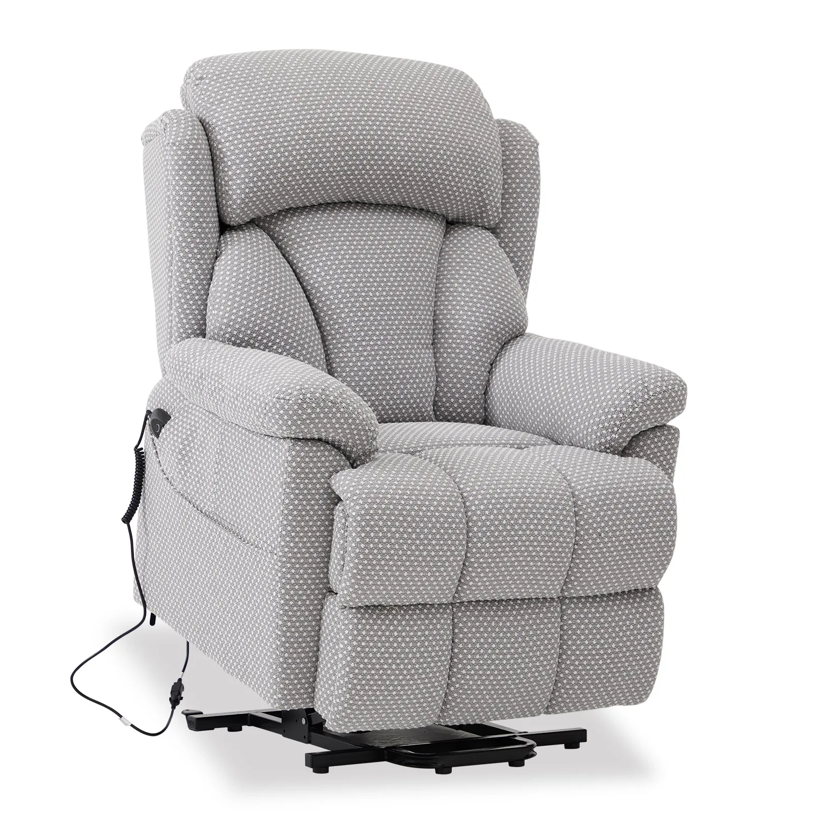 Cjsmart Home Power Lift Chair Lay Flat Recliners With Air Compression ...