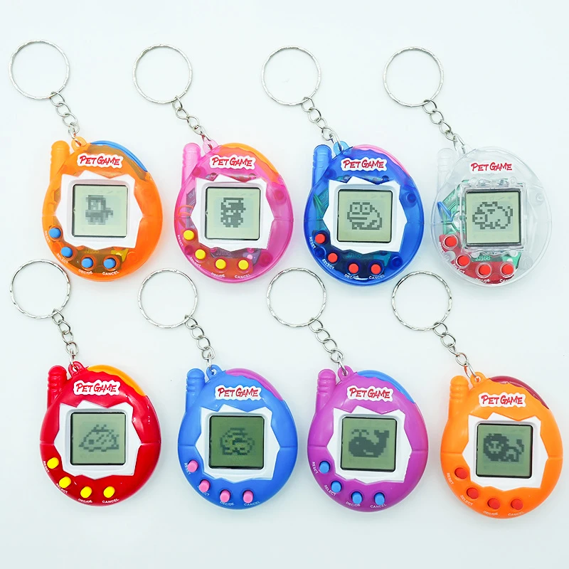 Wholesale Original Pix Electronic Pets Tamagotchi Plastic Peach Heart ...