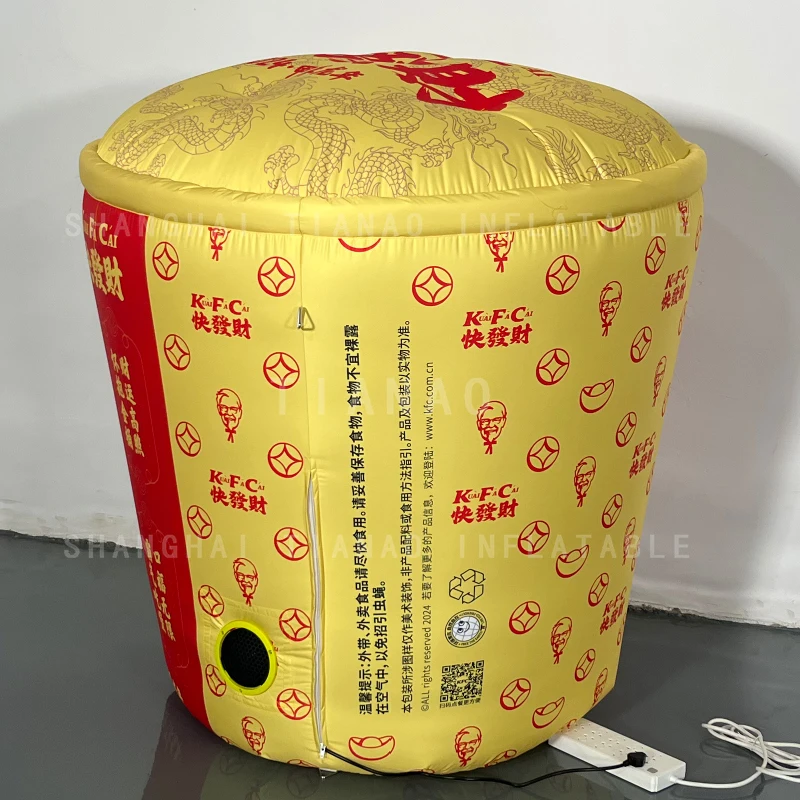 Inflatable KFC Bucket - Perfect for Advertising & Promotions