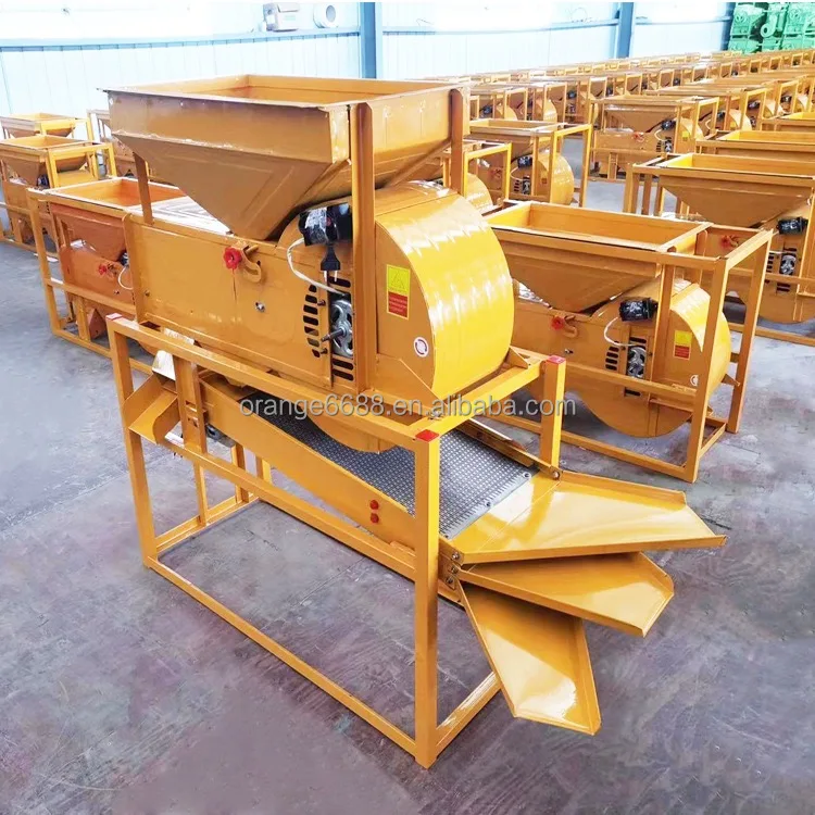 Grain Winnower Machine with Vibrating Screen - High Productivity