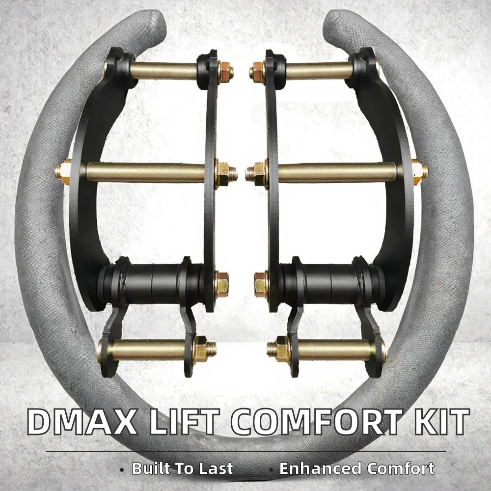 Lift Kit Extended Comfort Shackles-Steel Rear New Advanced Design for ...