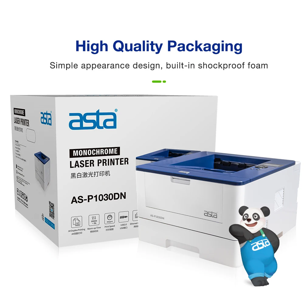 ASTA P1030DN Laser Printer - A4 Duplex Automatic Black & White Printing ...