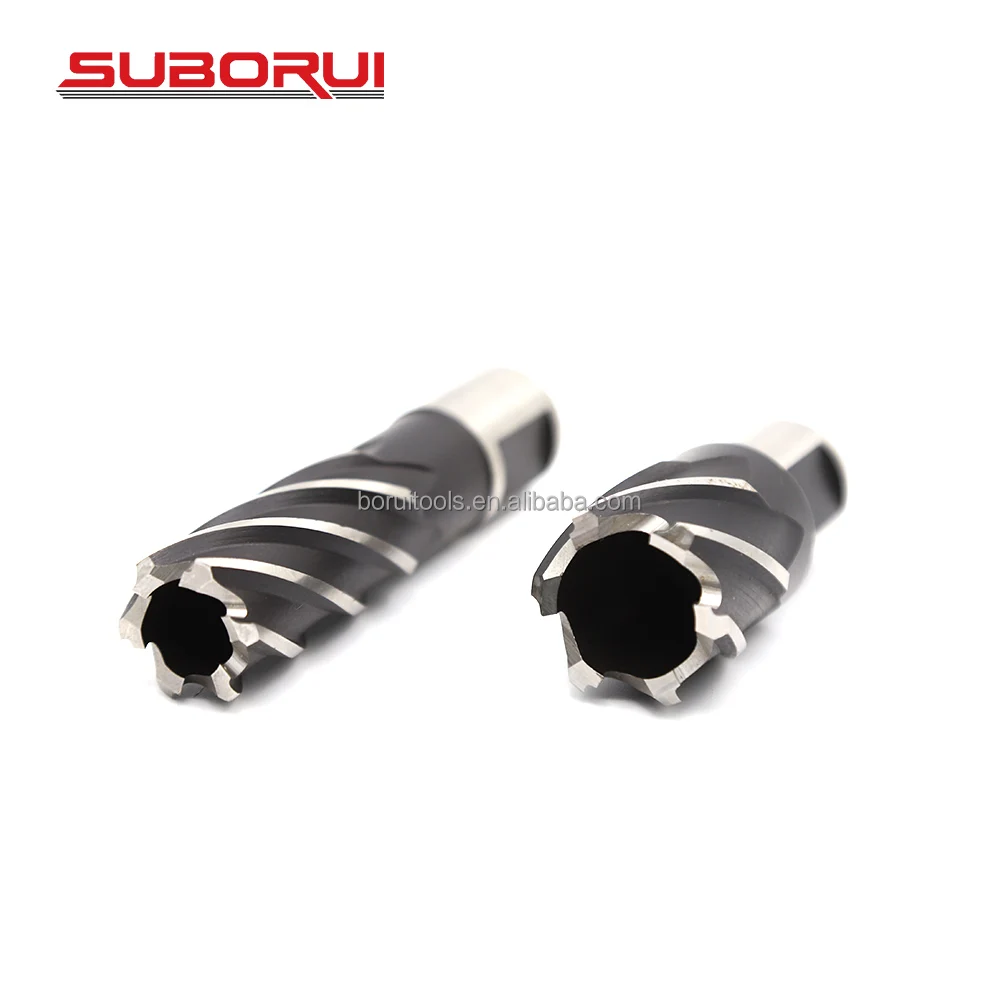 SUBORUI Weldon Universal Shank Hss Slugger Mag Magnetic Core Drill Bit ...