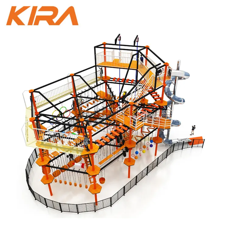 Zip Line Roller Coaster - Customized Fun for Adventure Parks