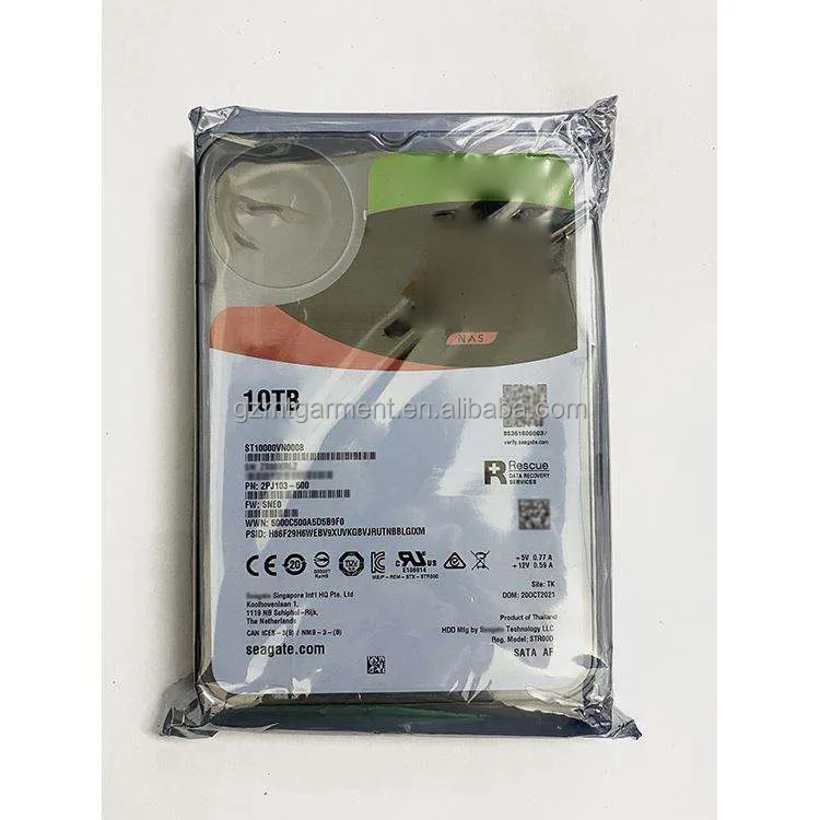 Original Surveillance Hdd 10tb 3.5 Sata 7200rpm 256mb Enterprise Nas ...