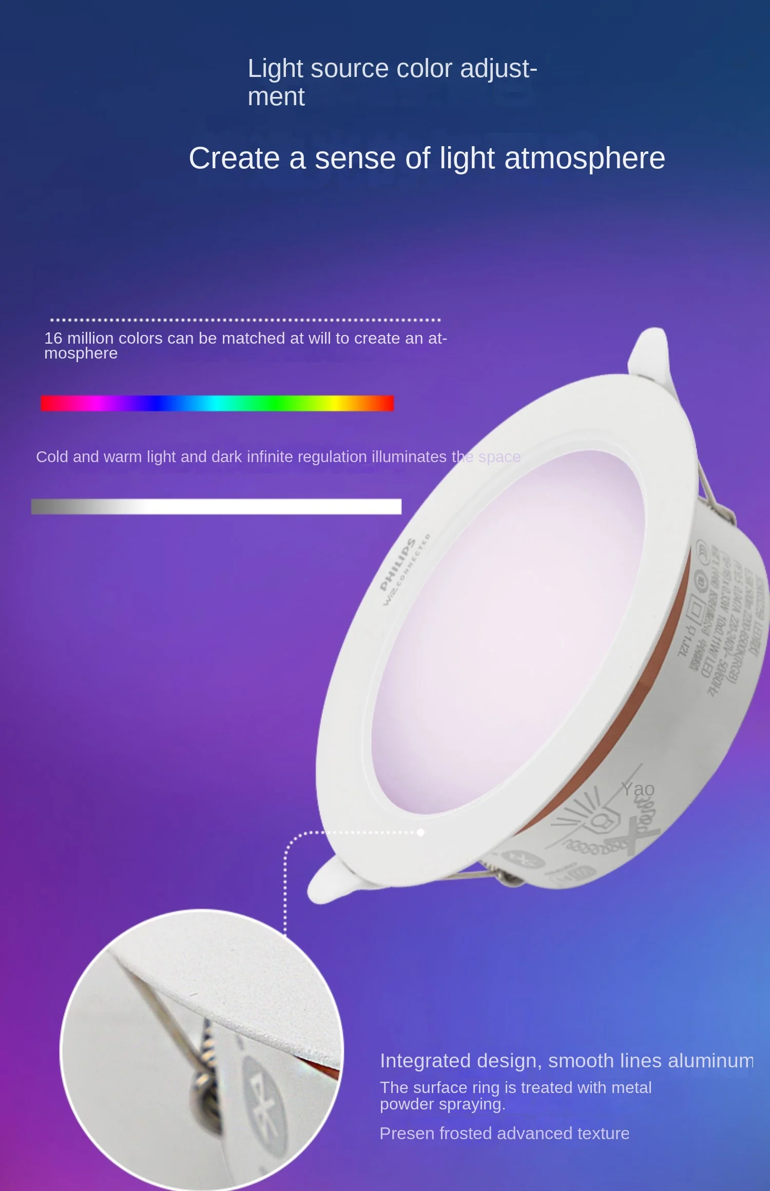 Philips Intelligent LED Downlight - Perfect for Home
