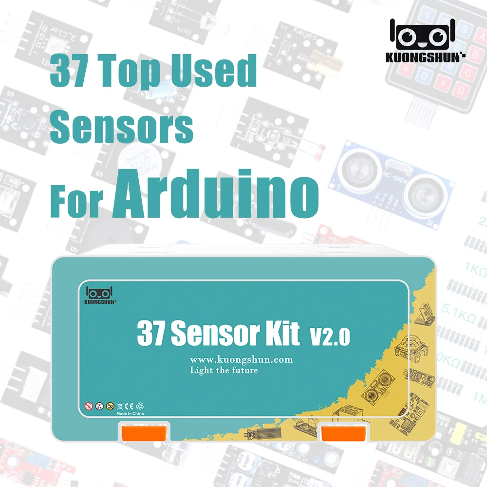45 in 1 Sensors Modules Starter Kit for Arduino - Robotlinking