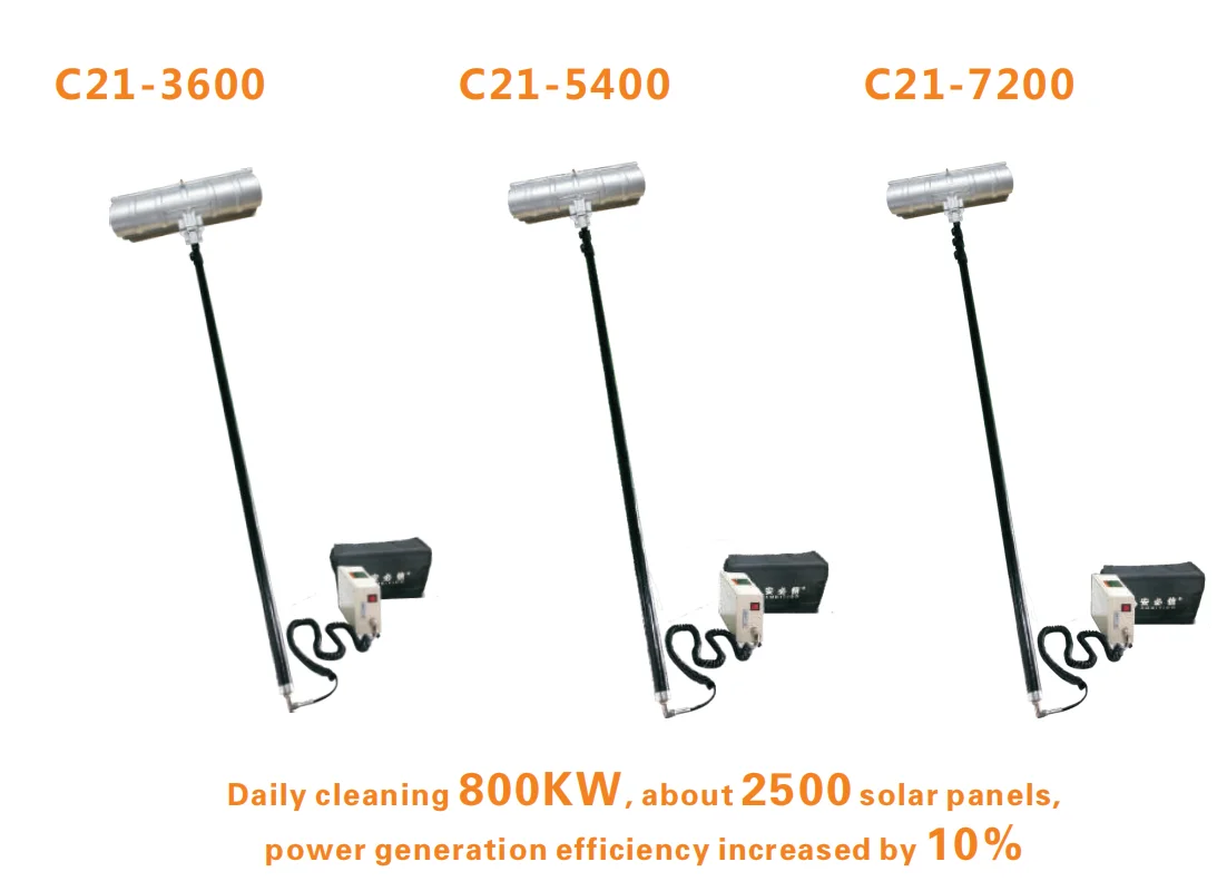 Eitai Photovoltaic Solar Panel Cleaning Robot Handle Robot 3.5m 5.4m 7 ...