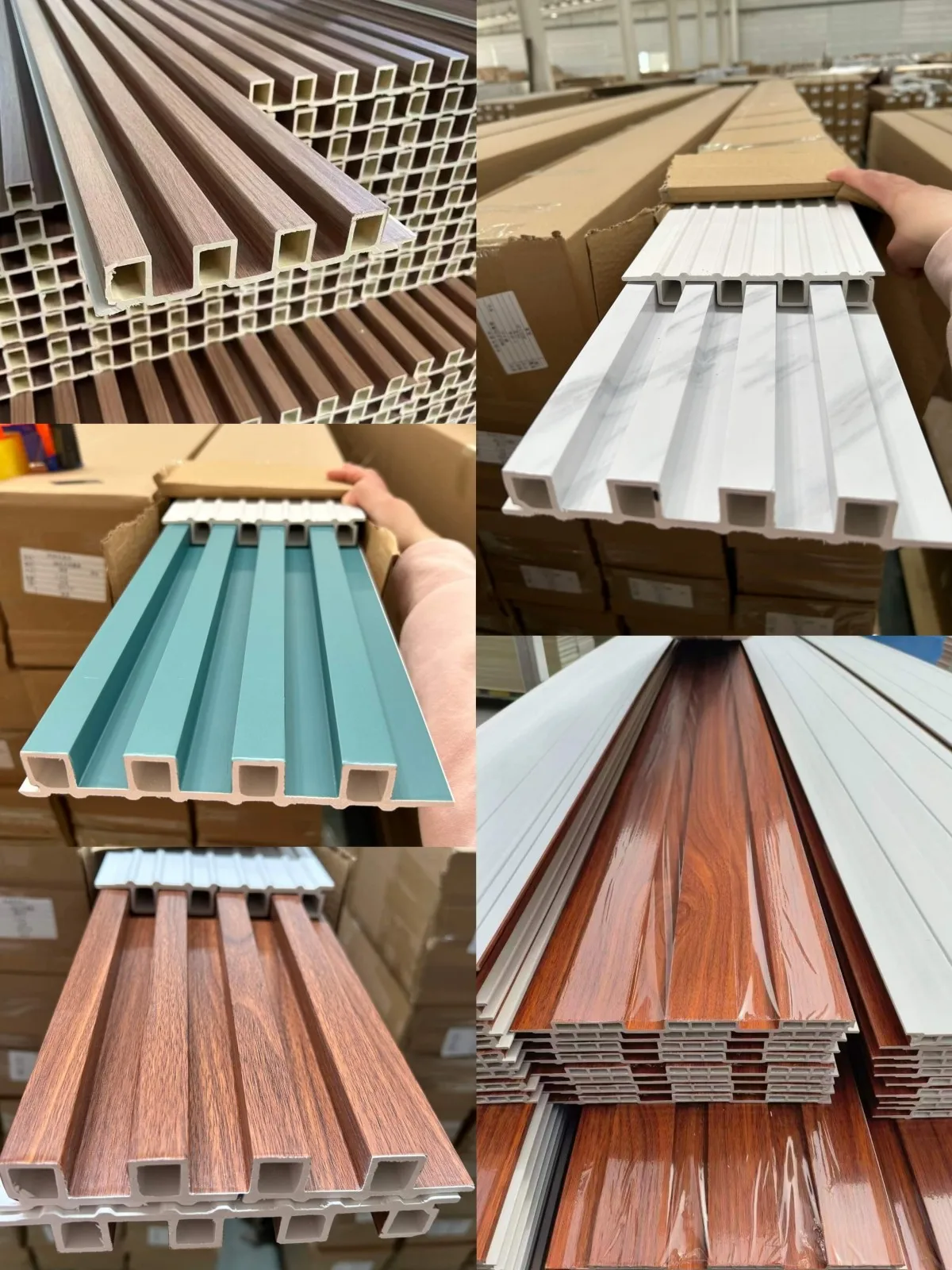 Baijin Indoor Wpc Wall Panels Artificial Wall Panel Walnut Color ...