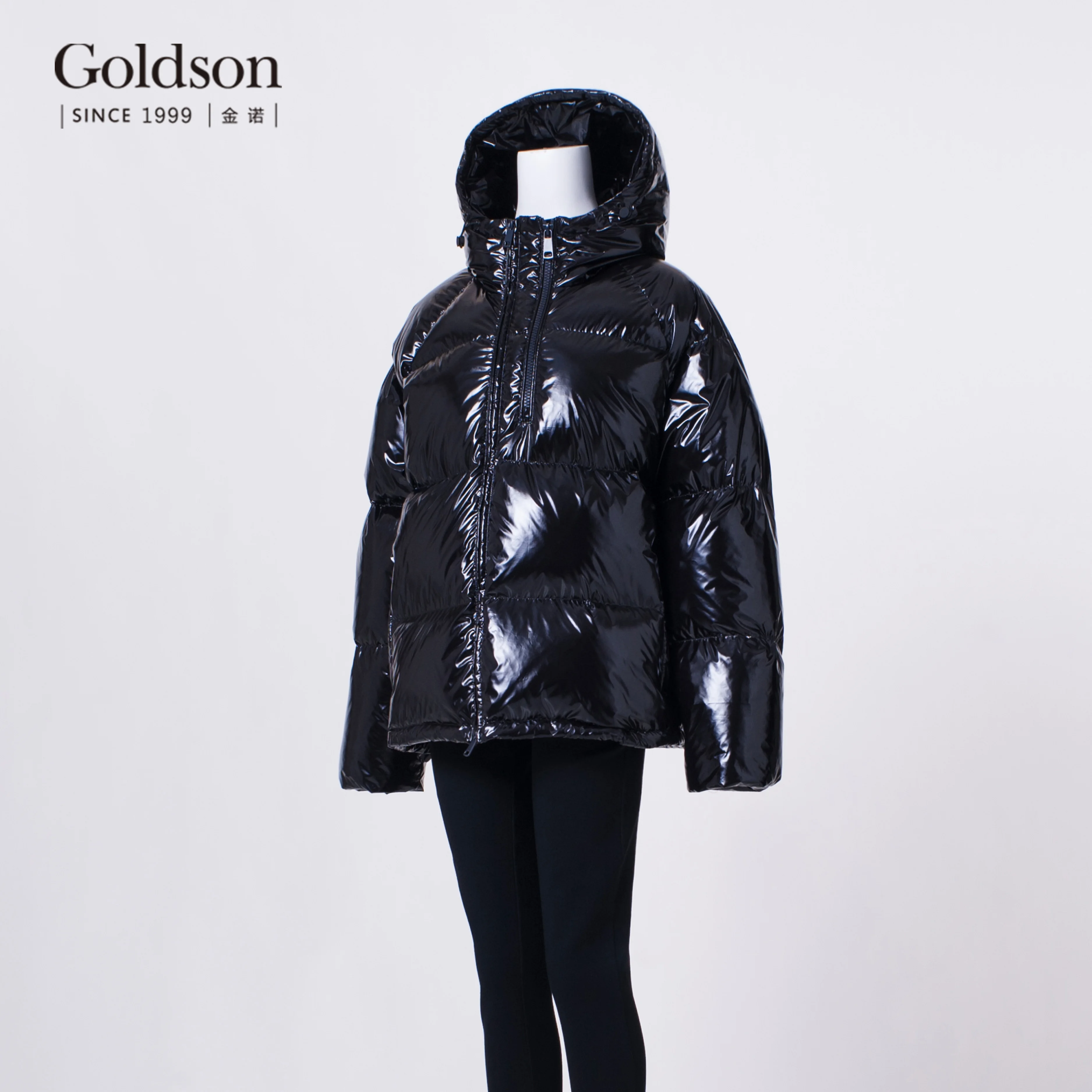 Designer Model Winter Jacket with Hood - down Padding