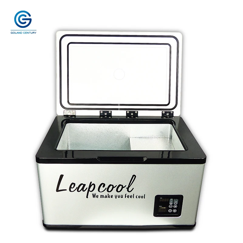 Lp-40q Portable Battery Powered Mini Fridge 40l Dc 12v Car Refrigerator ...