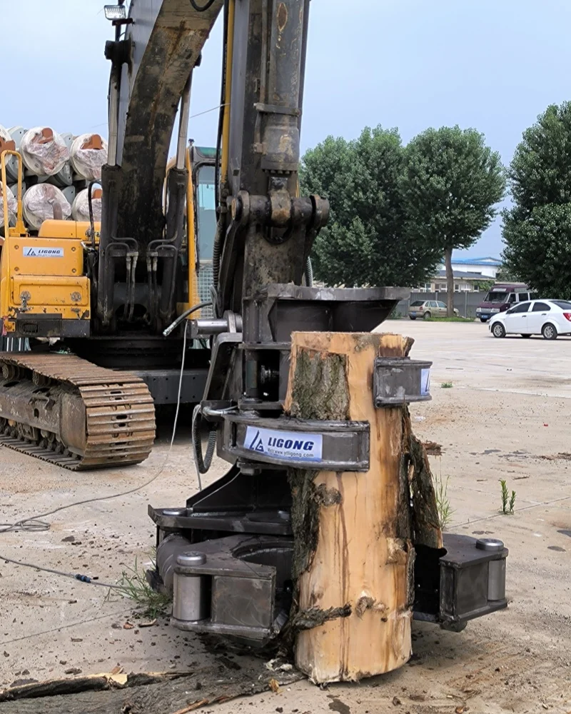 YANMAR Excavator Used Trunk Shear - Efficient Tree Grapple