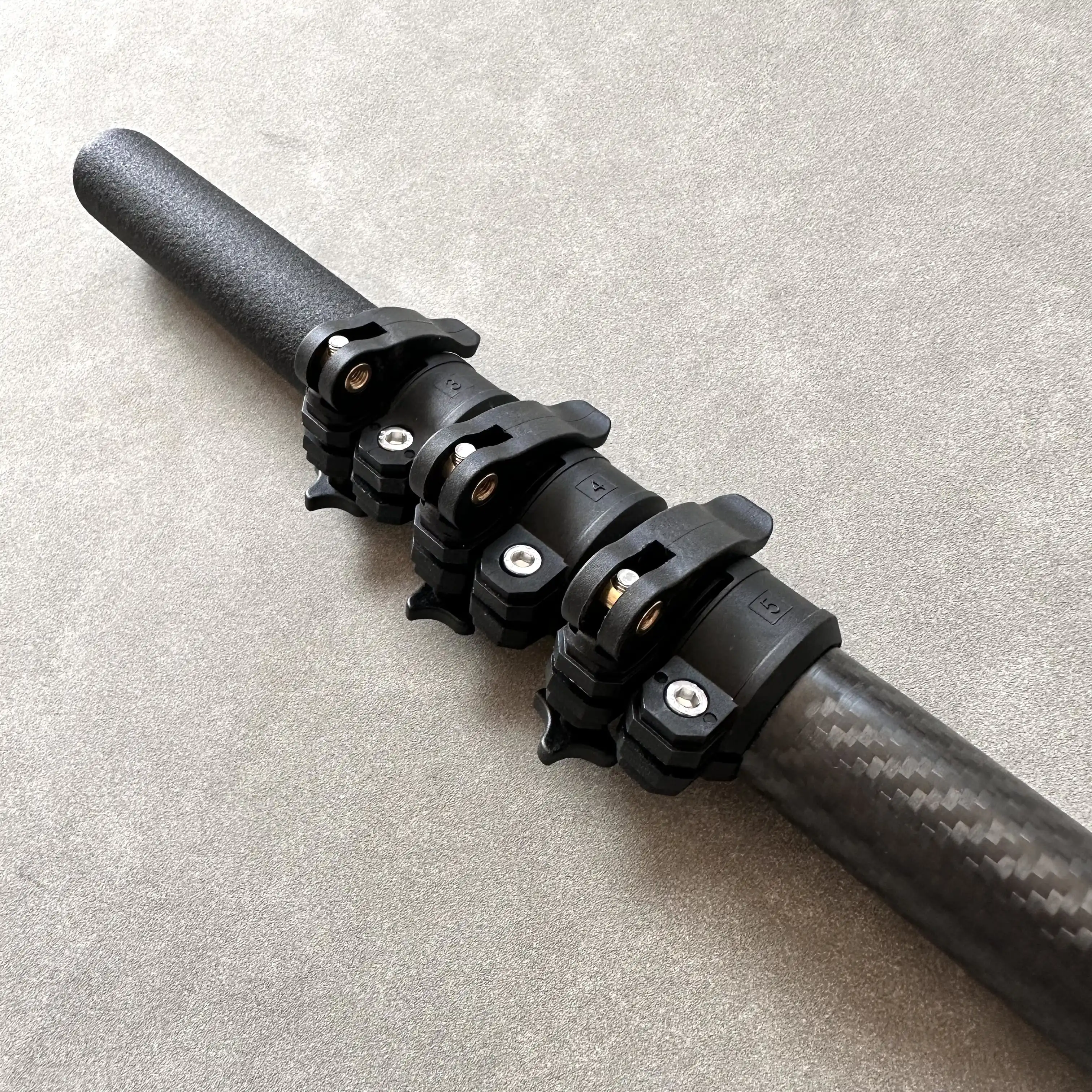 Plastic Telescopic Tube Connector 3m 5m Carbon Fiber Telescopic Pole ...