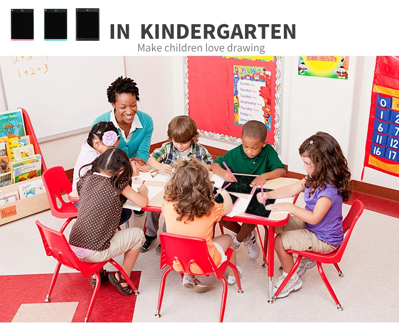 Paperless Lcd Drawing Tablet for Children Tableta De Dibujo Digital ...