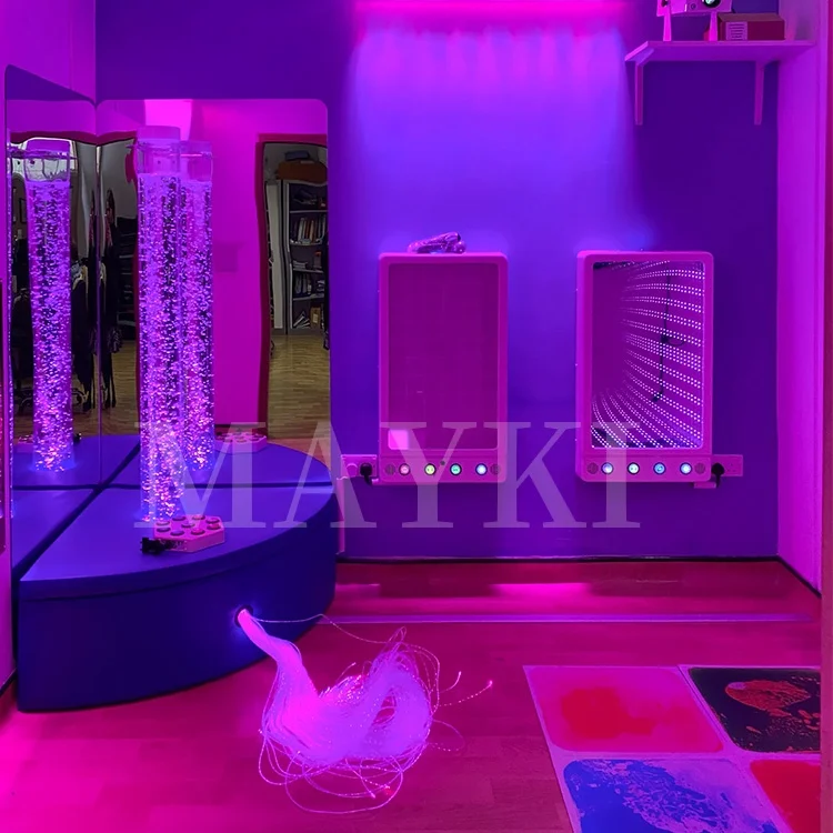 Sensory Infinity Mirror Light Autism Tunnel Wall Relaxing