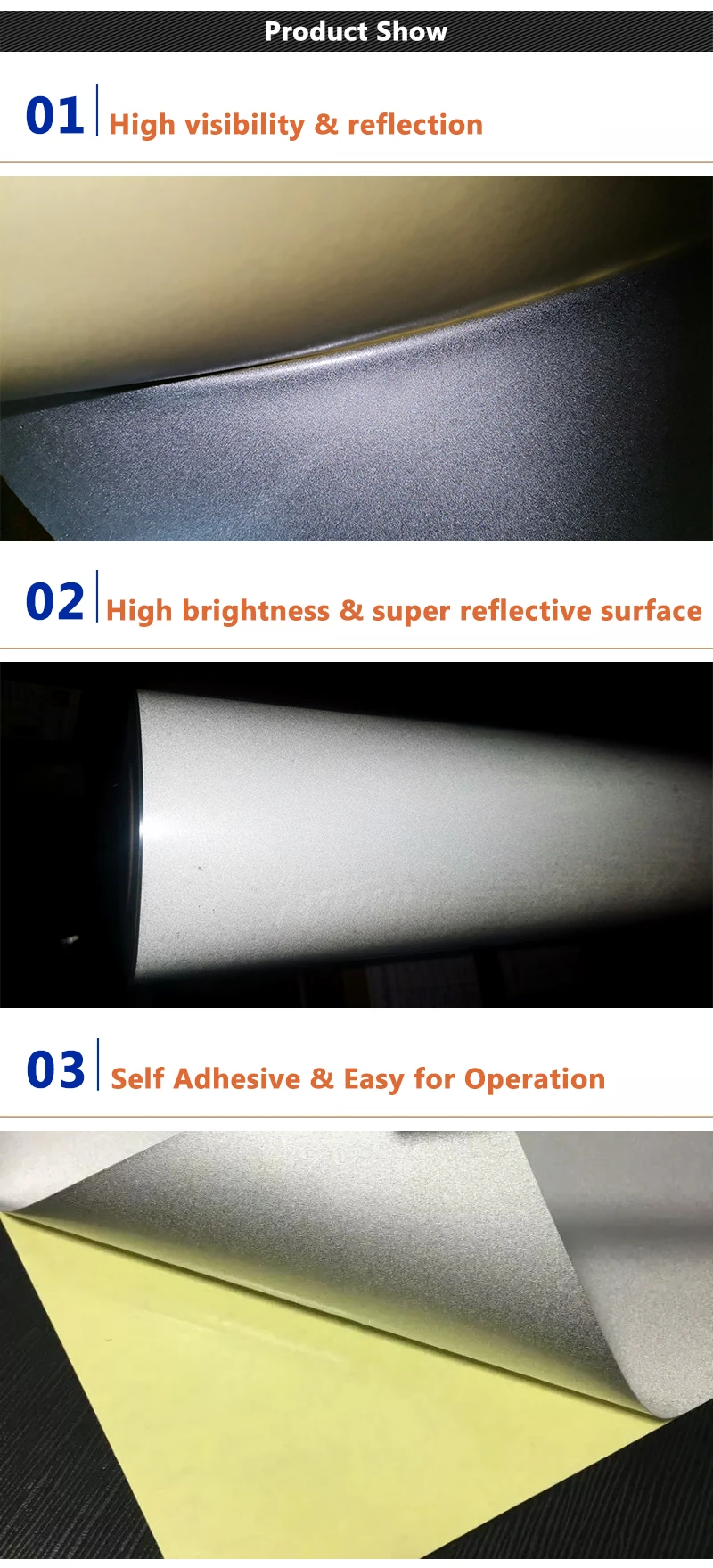 White Sprayable Reflective Film Car Stickers Inkjet Painted Advertising ...