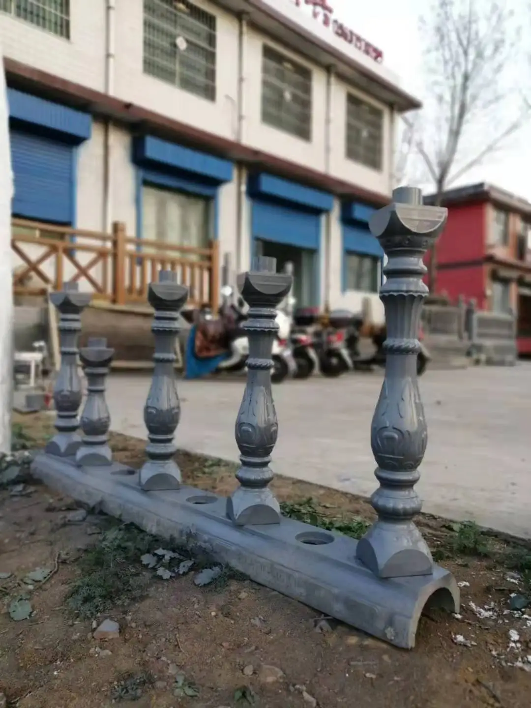 Precast Concrete Baluster Handrail Fence Molds For Outdoor Garden ...
