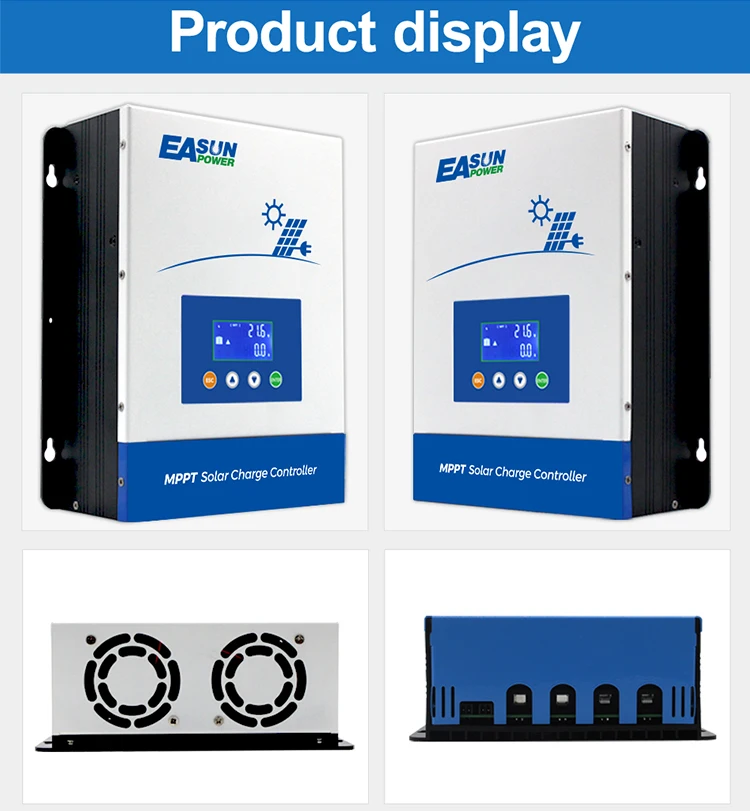 Charge Discharge Temperature Protect 80a 12v 24v 80 Amp 36v 48v Max Pv Input 150vdc Mppt Charge ...
