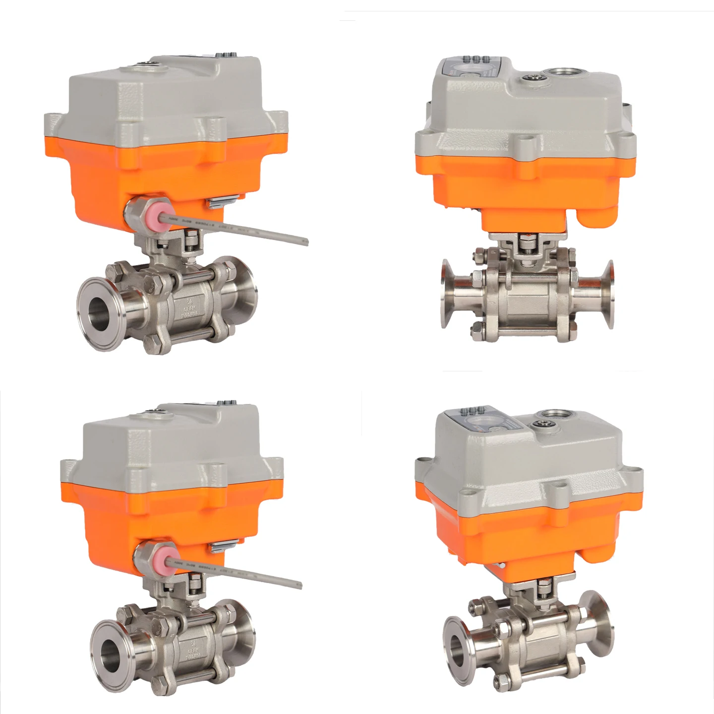 Modulating Electric Control Valve Actutator Explosion Proof 3 Pieces ...