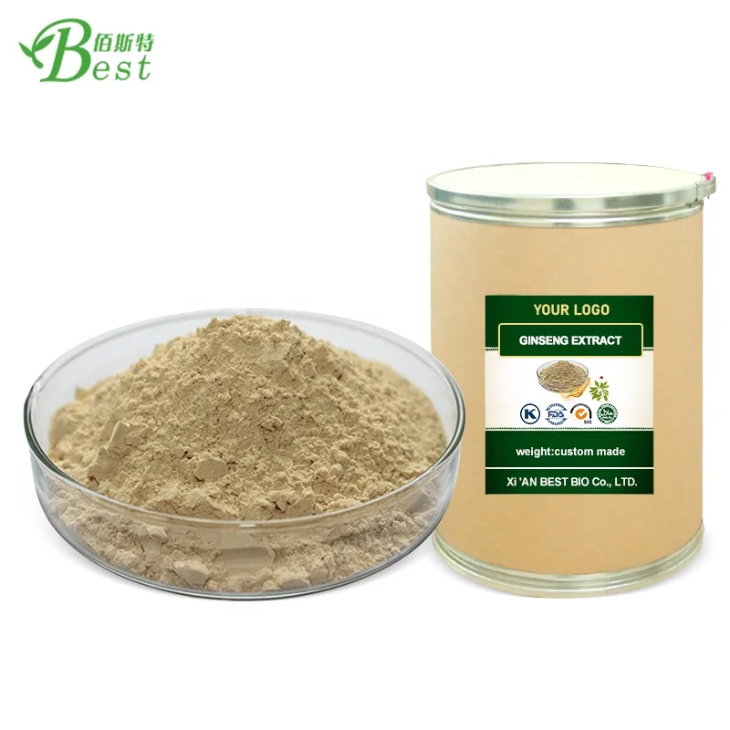 Pure Panax Ginseng Extract 5%-80% Ginsenosides Korean Red Ginseng Root ...