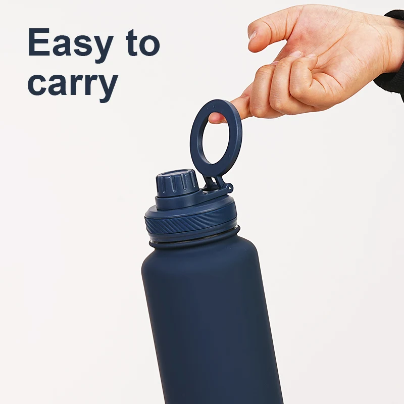 Helen Mobile Phone Magnetic Bracket & 1L Stainless Steel Bottle
