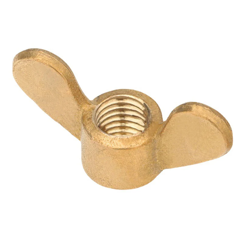 Brass Wing Nuts M6 M7 Rounded Wing Butterfly Wing Nut| Alibaba.com