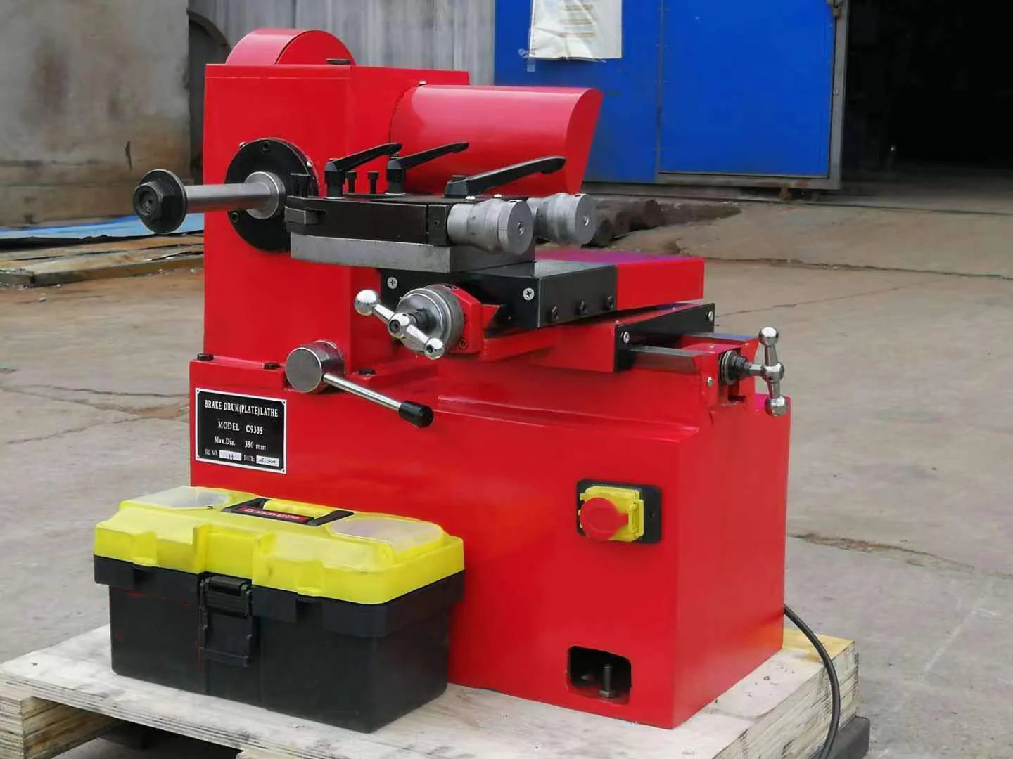 Kh-c9335 Car Disc Brake Lathe Machine Vertical Truck Brake Drum Disc ...