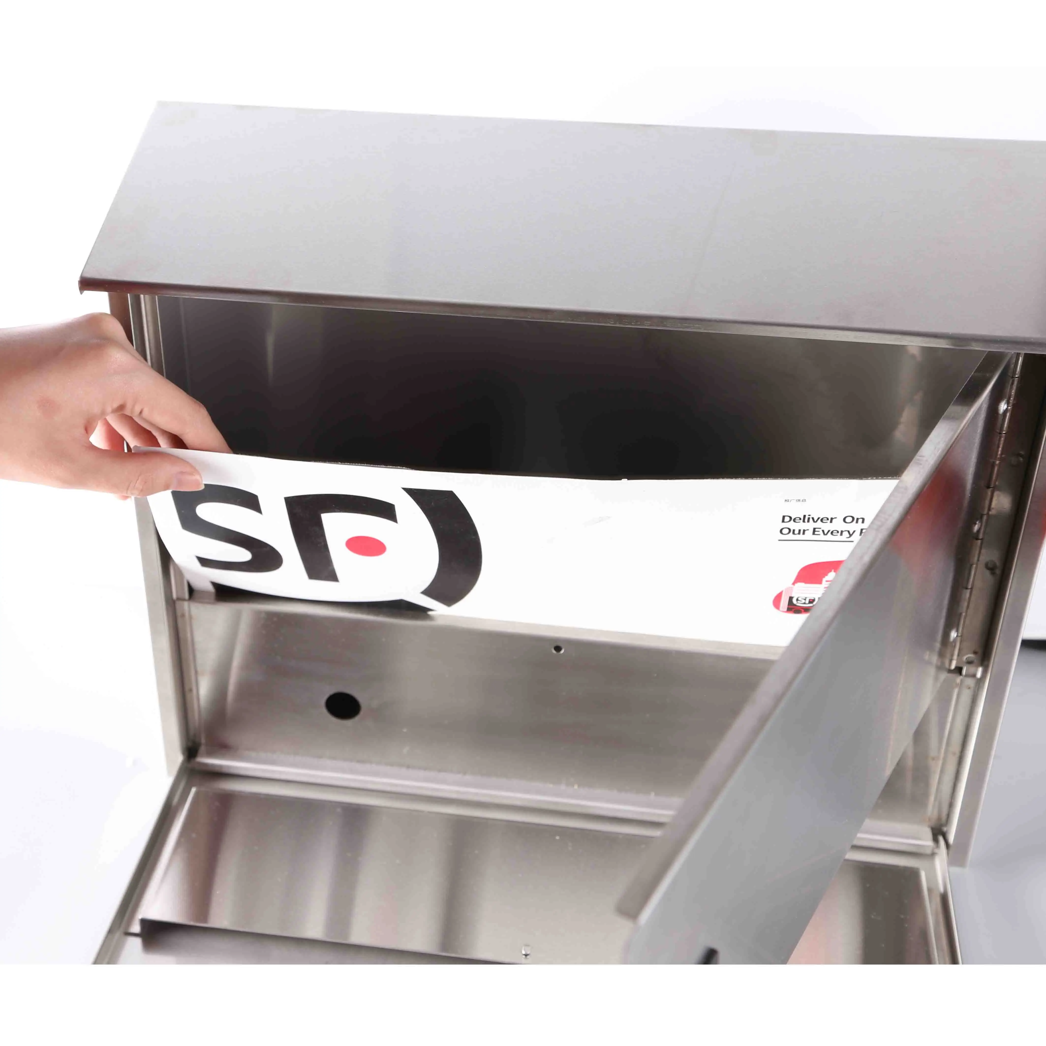 Wall Mount Locking Mailbox With Code Lock Stainless Steel - Buy Mail ...