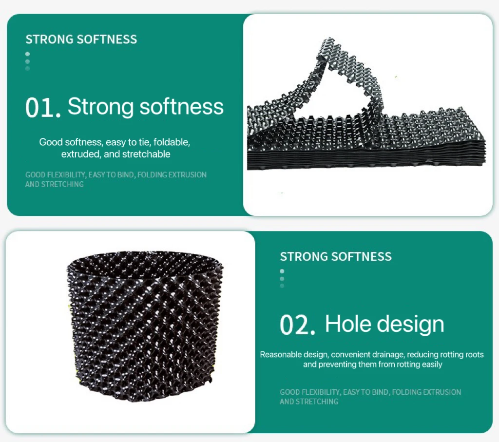 HDPE Plastic Root Control Container Nursery air Root Pruning Pot for ...