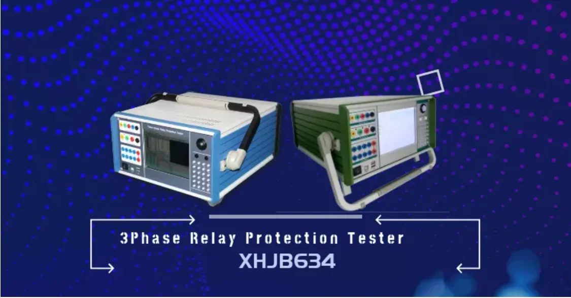 Relay Test Unit Secondary Injection Micro Computer Digital Three Phase ...