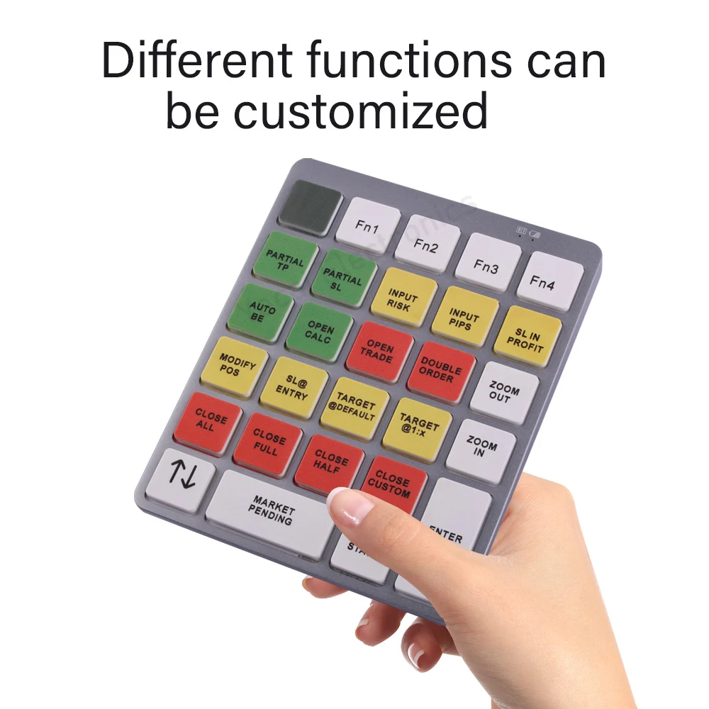 Programmable Wireless Keypad for Forex Trading - YC-NB101