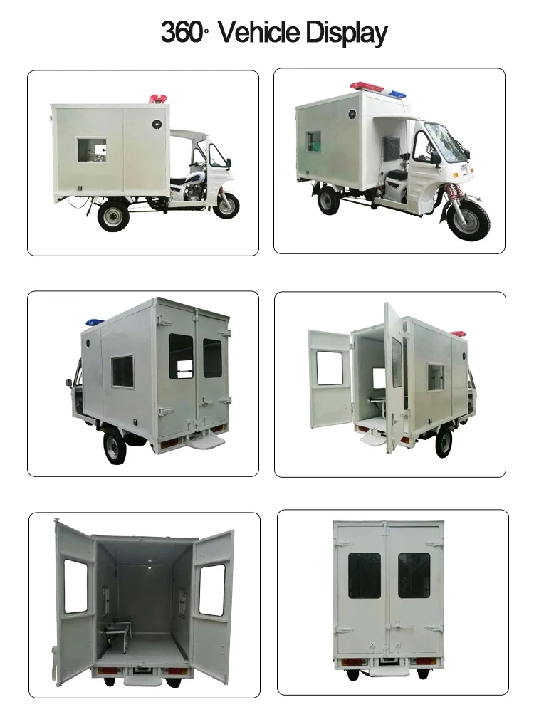 Medical Tricycle Ambulance Vehicle Truck Three Wheel Ambulance For ...