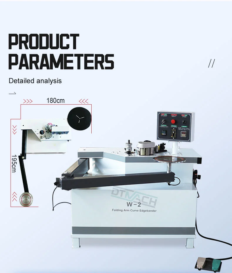 Dtmach Edgebanding Manual Machine Pvc Edgebanding Machine Edgebander ...