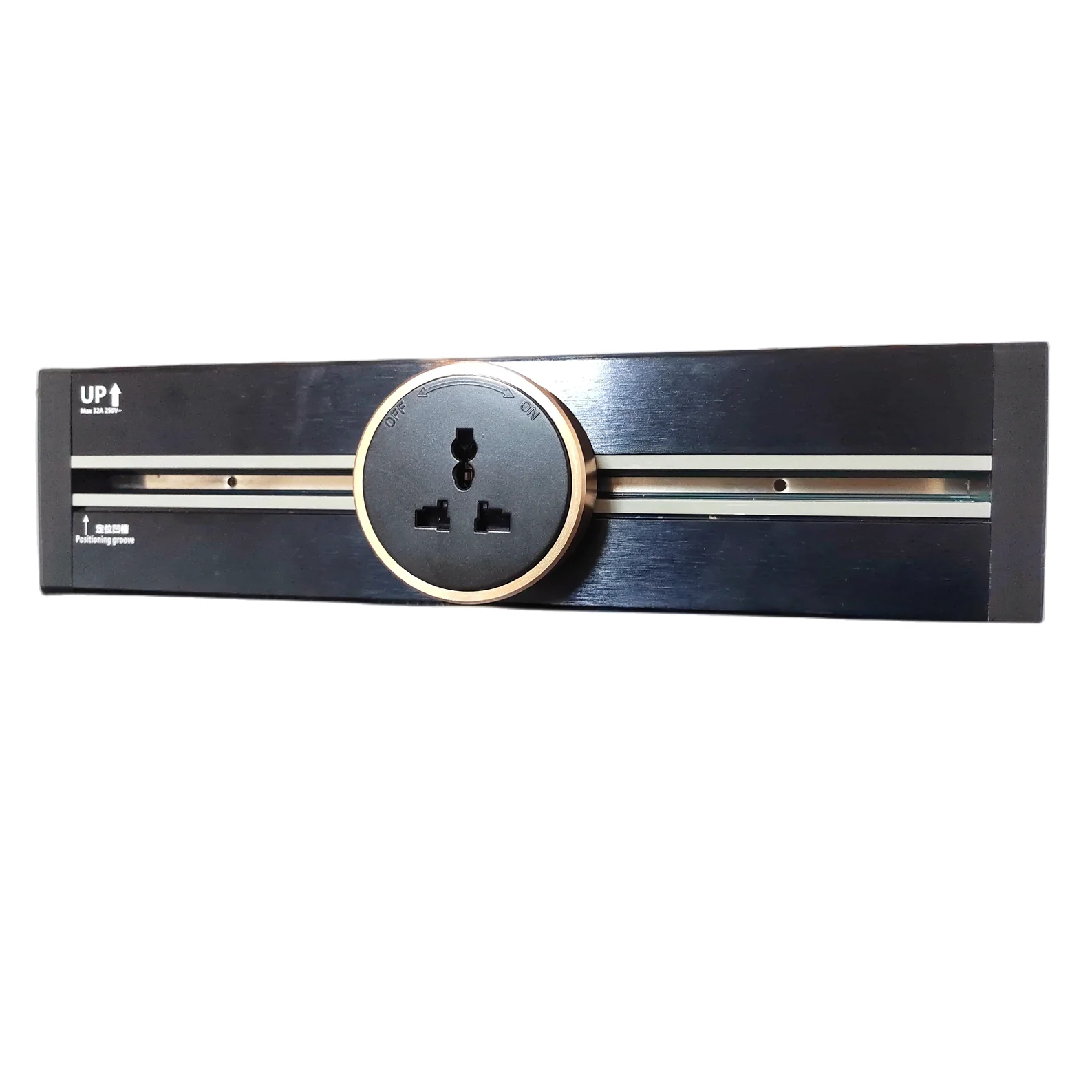 Universal Multi Smart Office Desk Power Track System Electric Socket ...