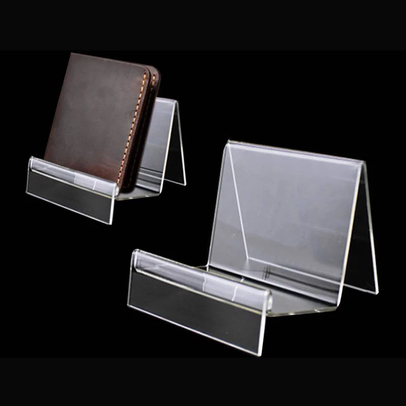 Acrylic Clutch Bag Display Stands - Stylish & Customizable