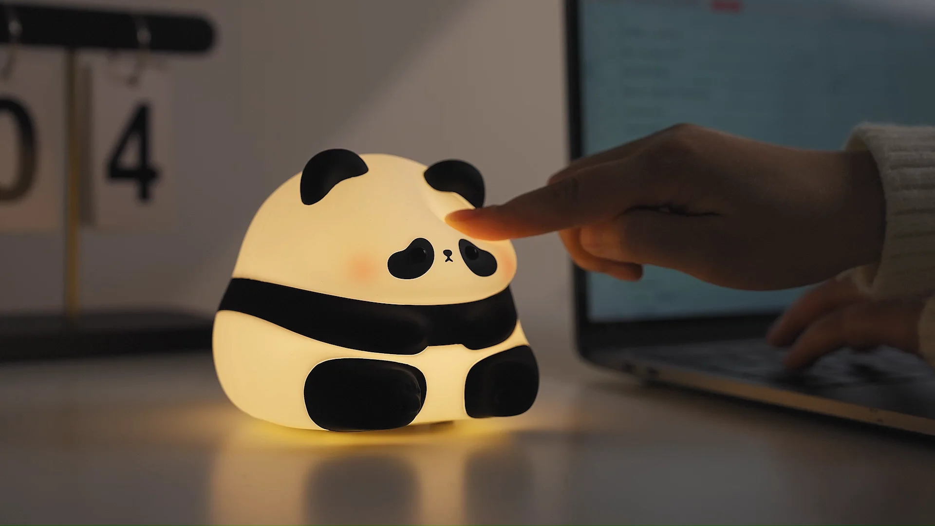 Cheap High Quality Gift Cute Baby Panda Led Toy Night Light Animal ...