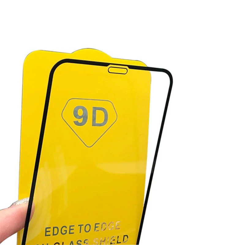 Full Coverage Anti-scratch 9d Tempered Glass Screen Protector For ...