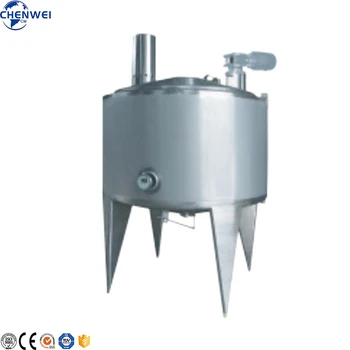 1000l Stainless Steel Emulsifying Tank For Emulsions Creams Lotions ...
