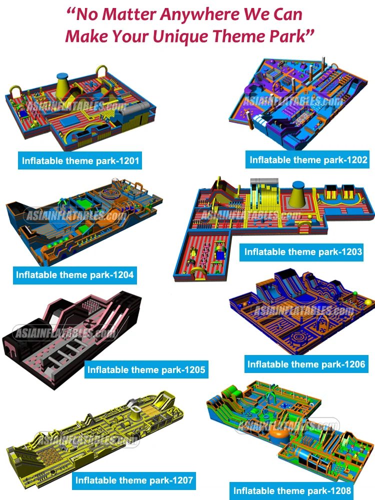 Commercial Grade Indoor Theme Park Inflatable Amusement Kids Park ...