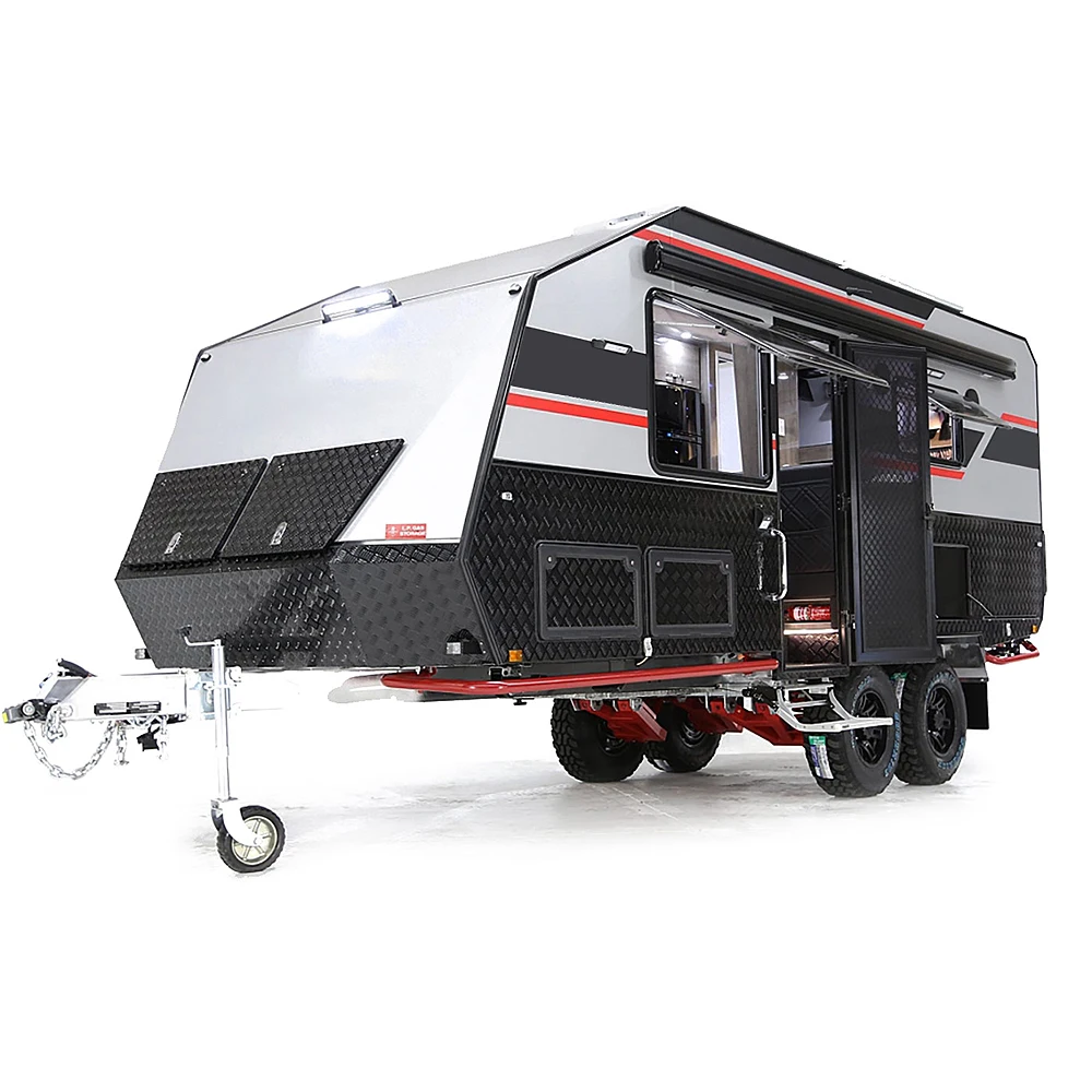 Factory custom toy hauler motorcycles trailer bicycle camper travel ...