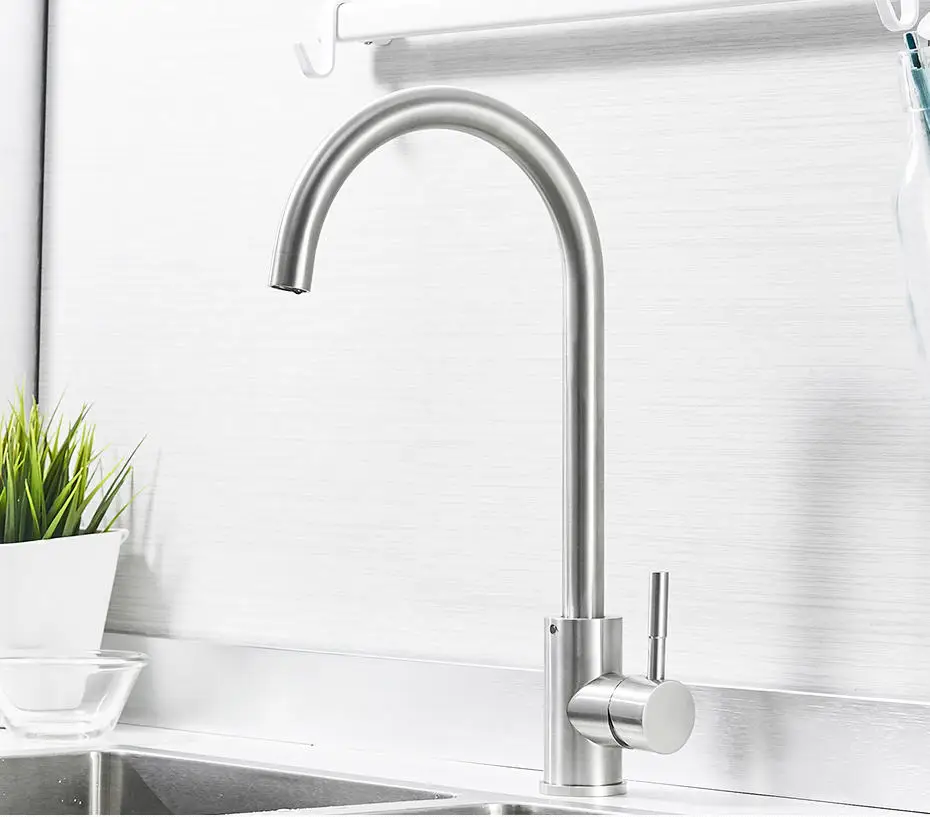 SUS 304 Stainless Steel Kitchen Sink Taps - Durable & Stylish