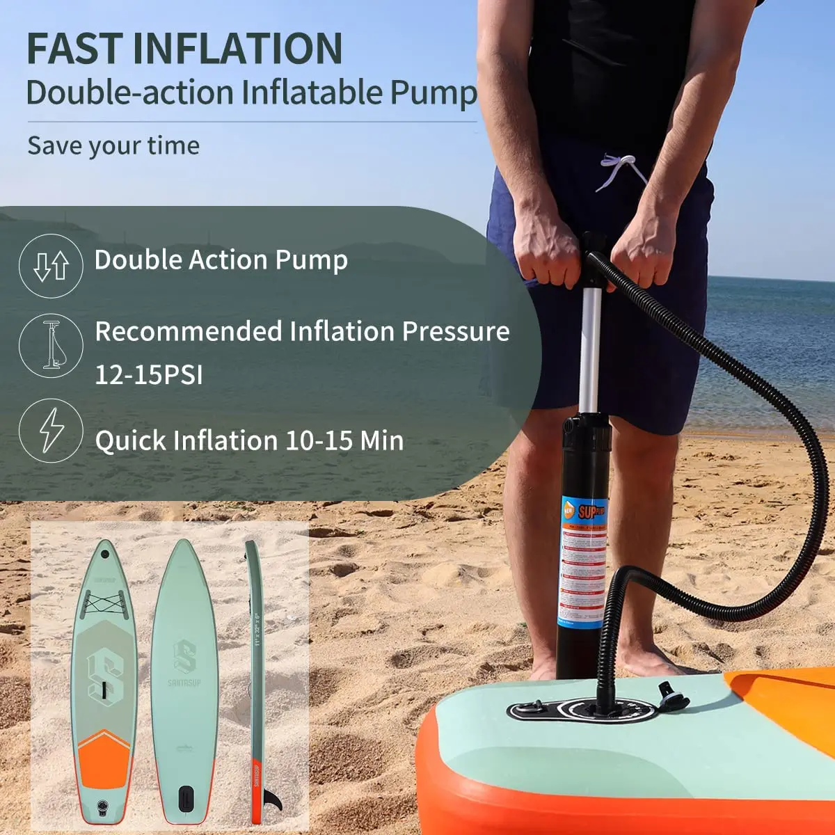 Customized Hot Welding Seam Paddle Board SUP Board