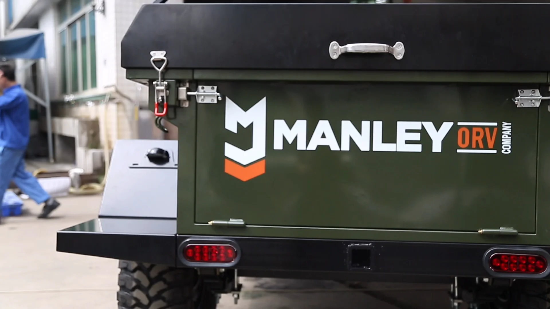 Manleyorv 4x4 Small Trailer For Tool Transposrt Utility Manley Trailer ...