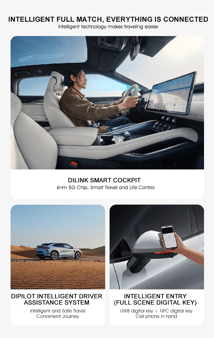 Best 2024 Model 550km Beyond 550km Superior New Energy Vehicle Byd Song L Car Byd Song L New Car ...