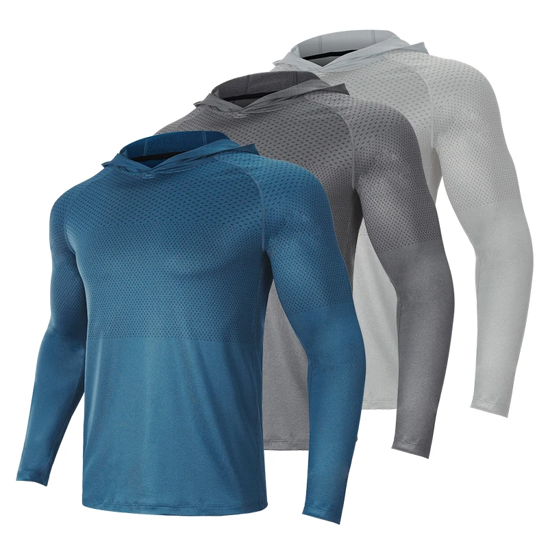 Custom Performance Workout Slim Fit T-shirt Running Men's Long Sleeve ...