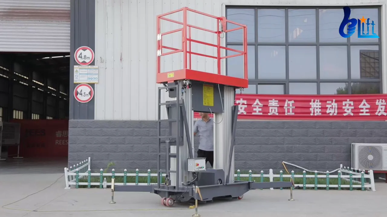 Light Weight Lifting Hydraulic Safe Electric Lift Platform High ...