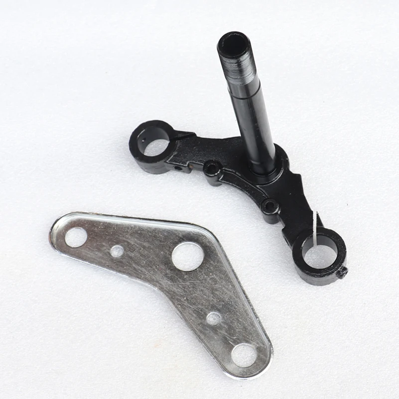 Motorcycle steering column upper and lower connecting plate fit for ...