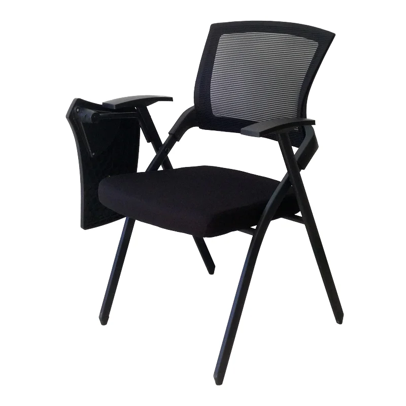 Fabric Folding Tablet Chair with Integrated Writing Board for ...