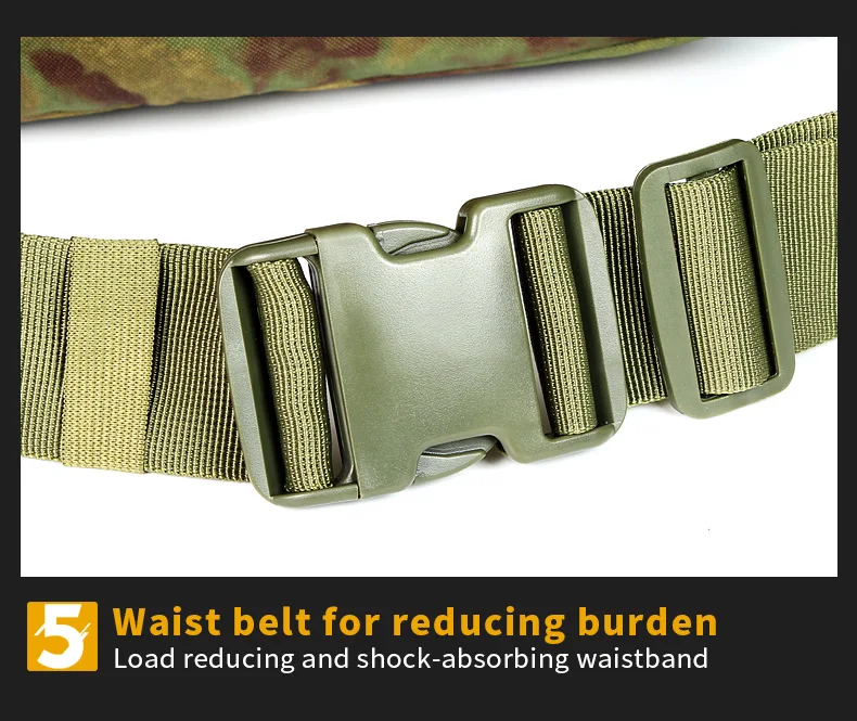 JSH Manufacturer's 80-85L Tactical Assault Backpack Waterproof 600D ...