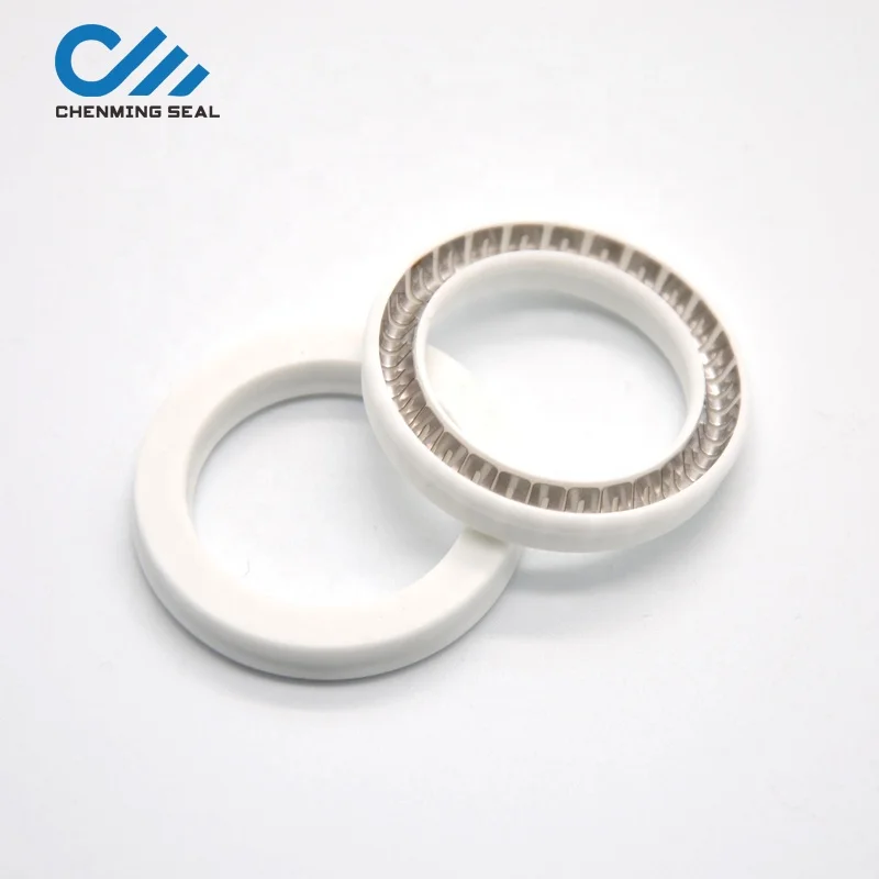 Spring Energized Seal White Piston U Seal For Fruit Jam/honey/paste ...